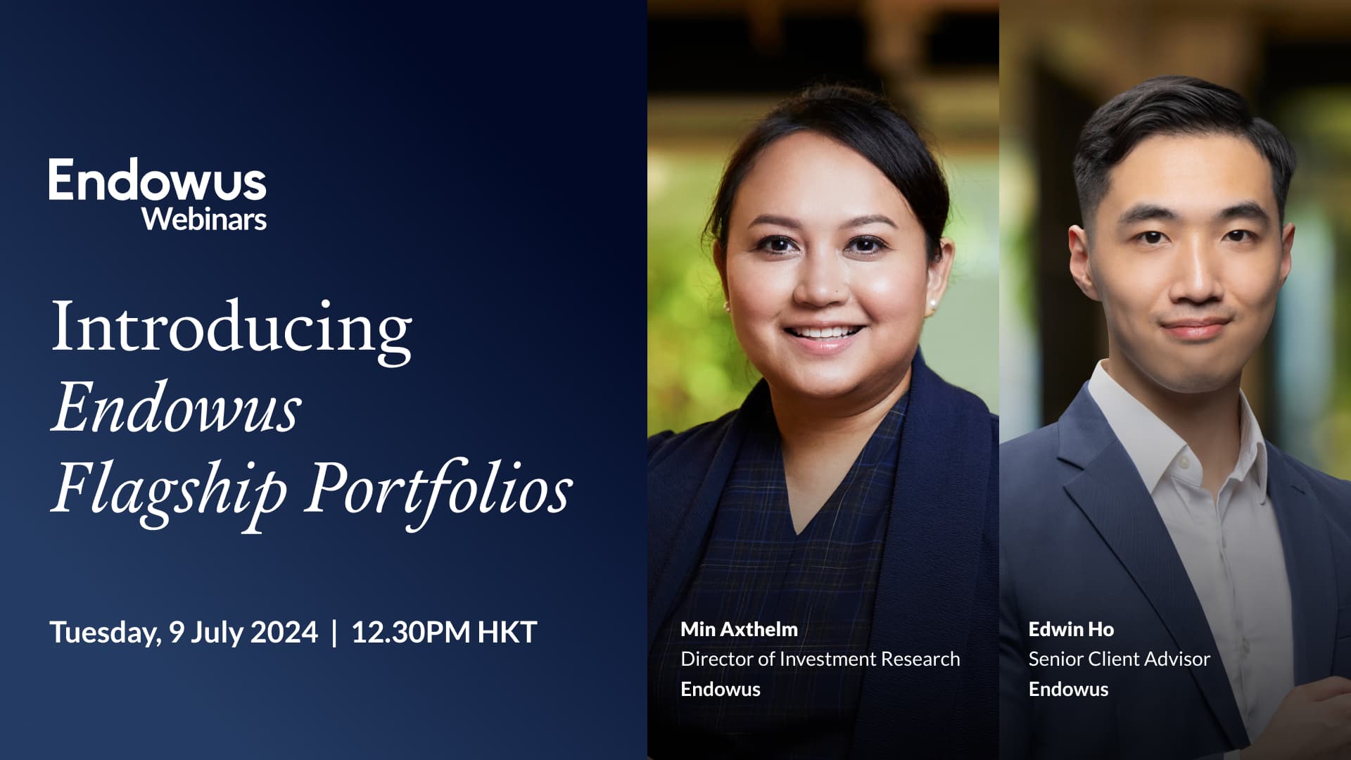 Live: Learn about the newly launched Endowus Flagship Portfolios | Endowus HK